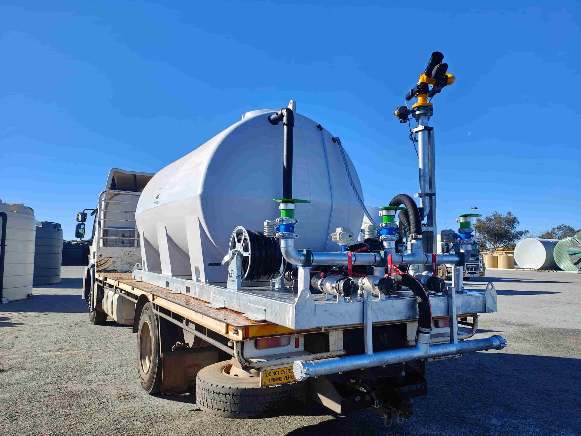 Large Skid Mounted Water Carts | Coerco